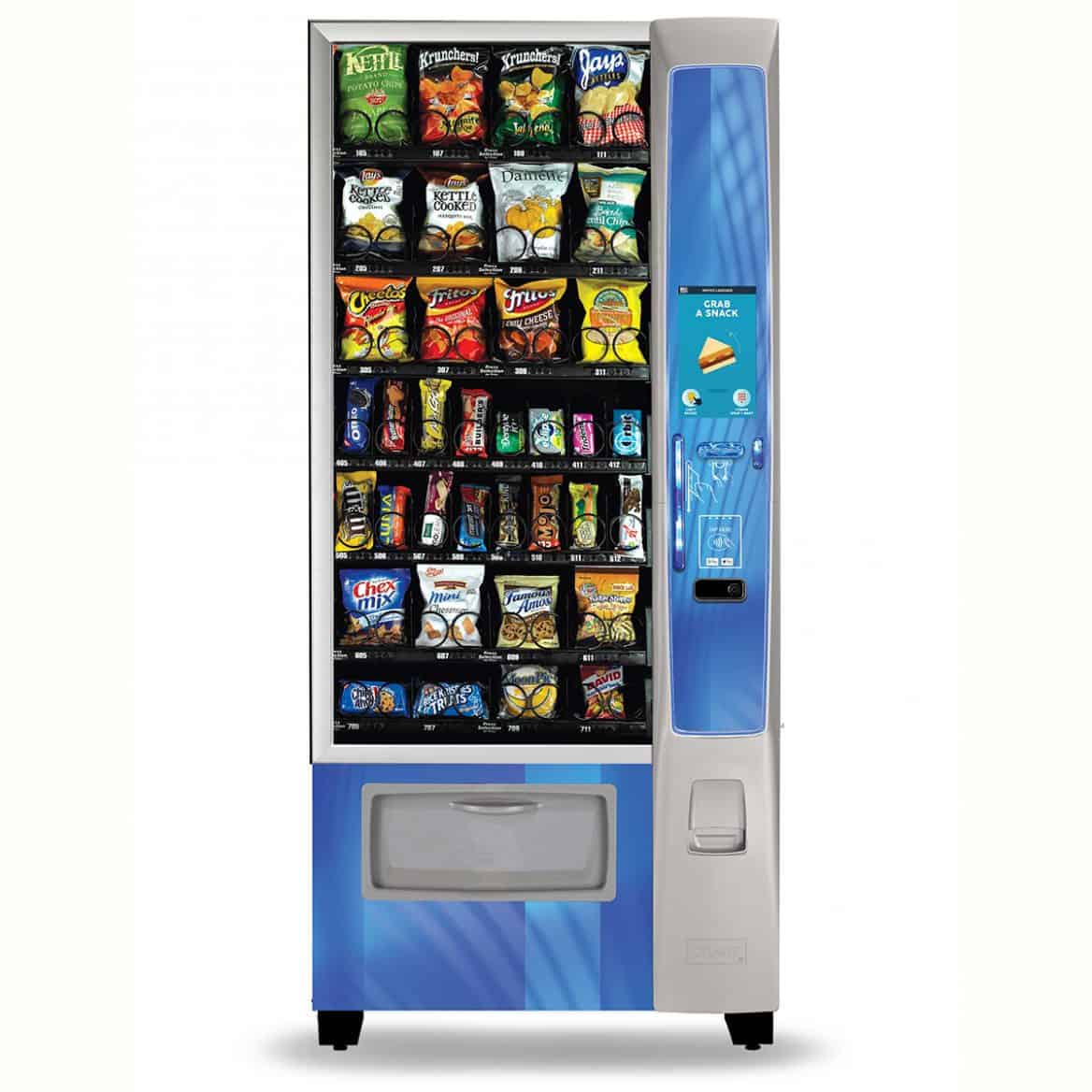 CRANE Merchant 4 Media2 Ambient, Model 186 | Snack Vending Machine