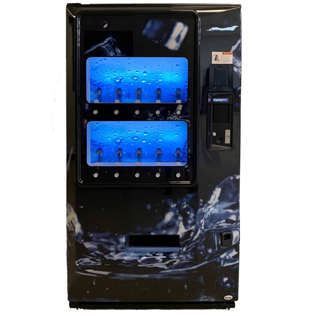 Vendo 721 Black Ice Beverage Machine - Vendtek Wholesale Equipment