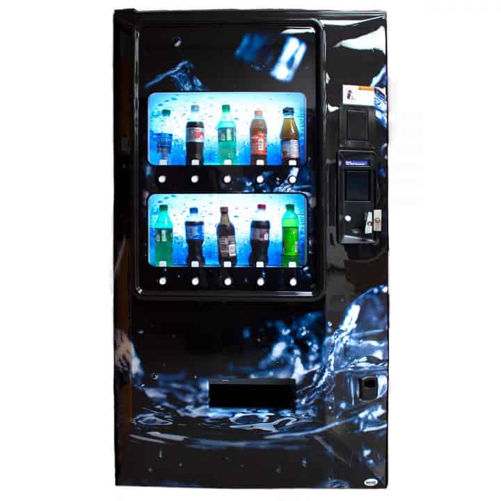 Vendo 721 Black Ice Beverage Machine - Vendtek Wholesale Equipment